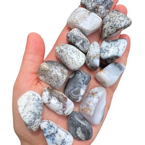 Merlinite Tumbled Stone - Multiple Sizes Available - Tumbled Merlinite ...