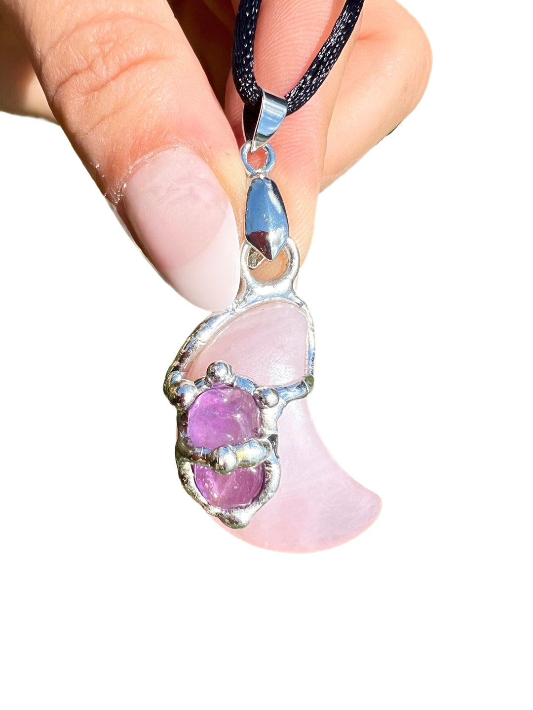 Unconditional Love Moon Amulet - Crystals for Love - Love Amulet ...
