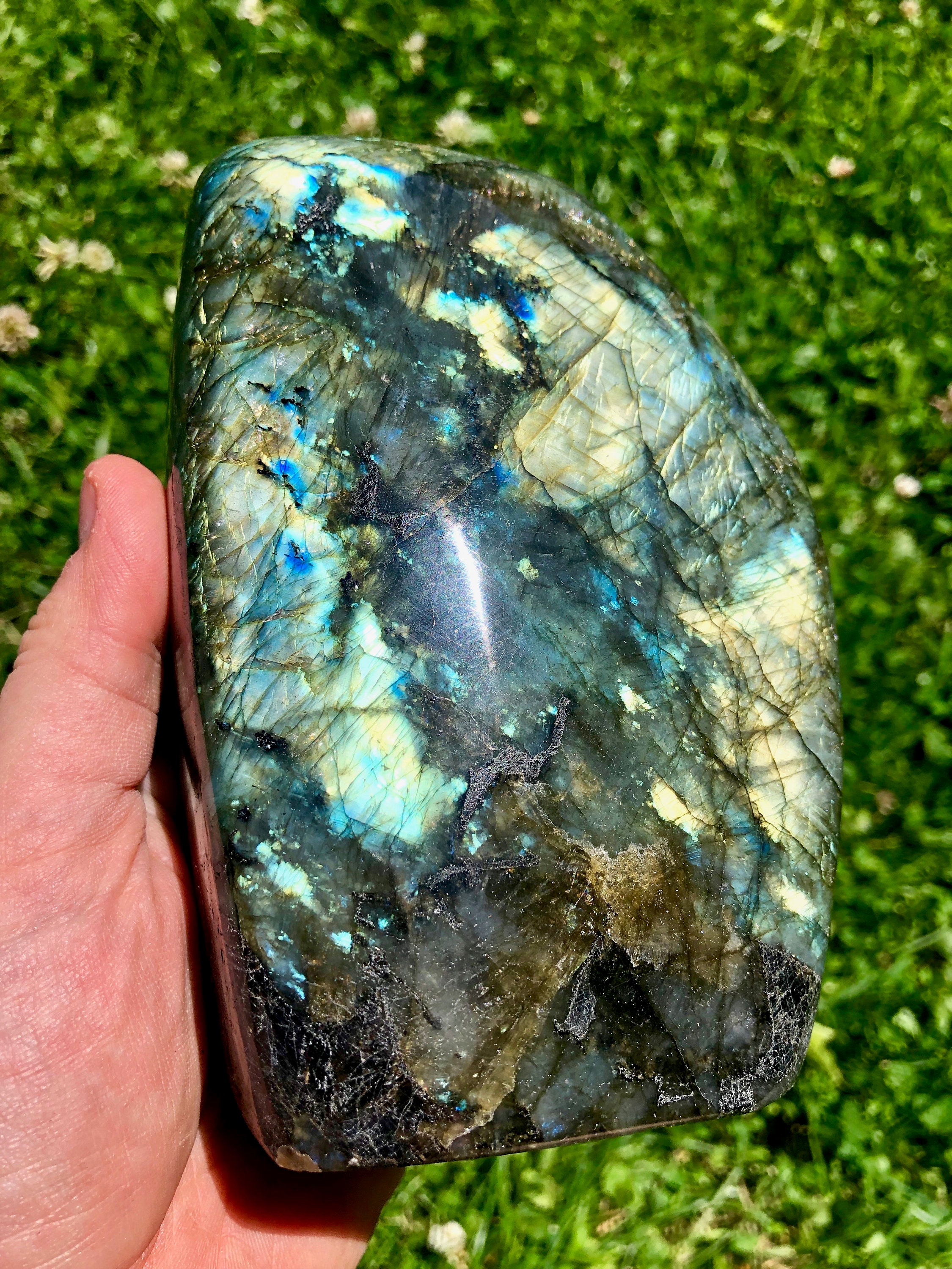 Labradorite stone polished Labradorite slab labradorite | Etsy