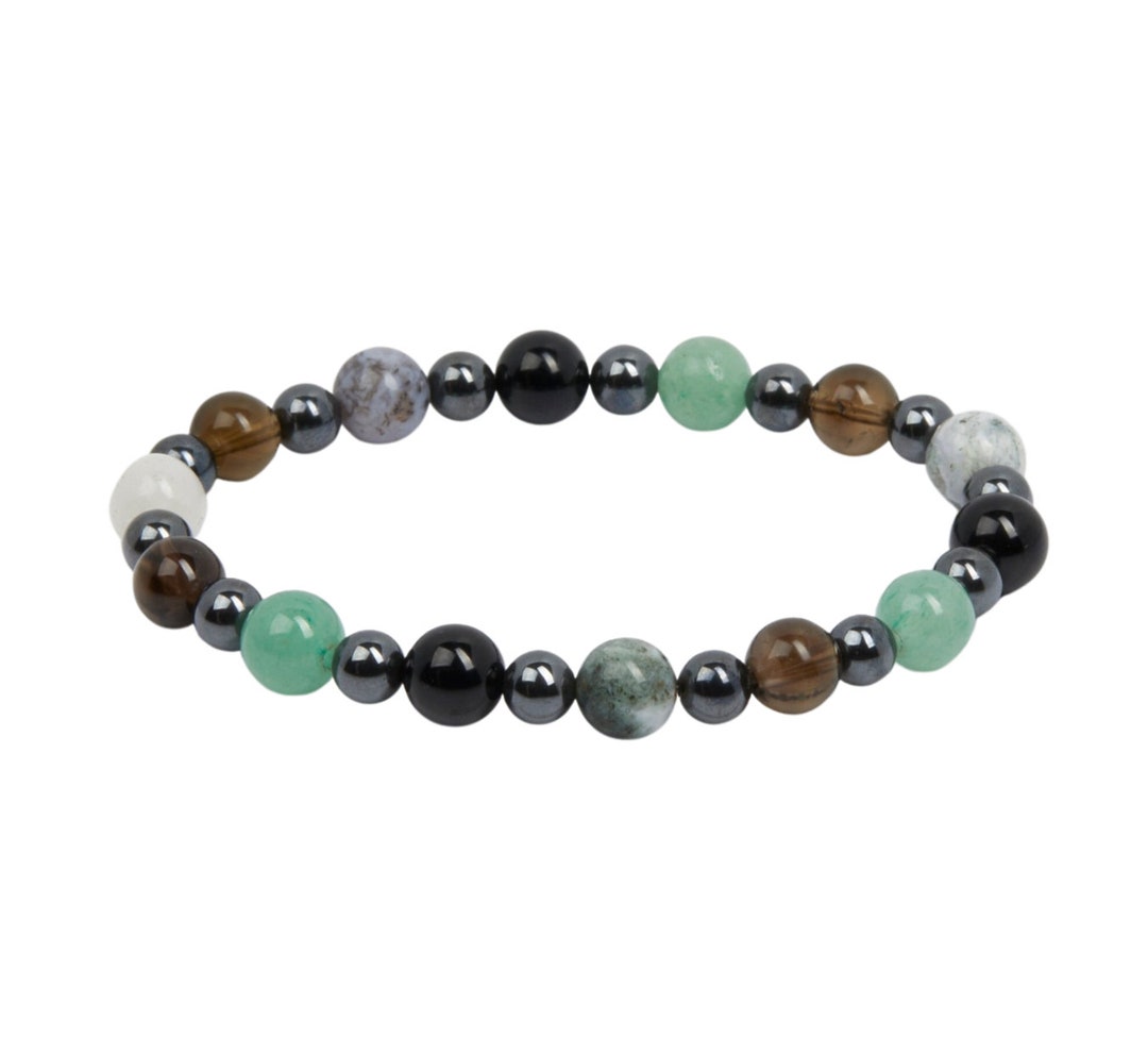 Grounding Bracelet - Elastic Bracelet - Earth Element Bracelet - Tree ...