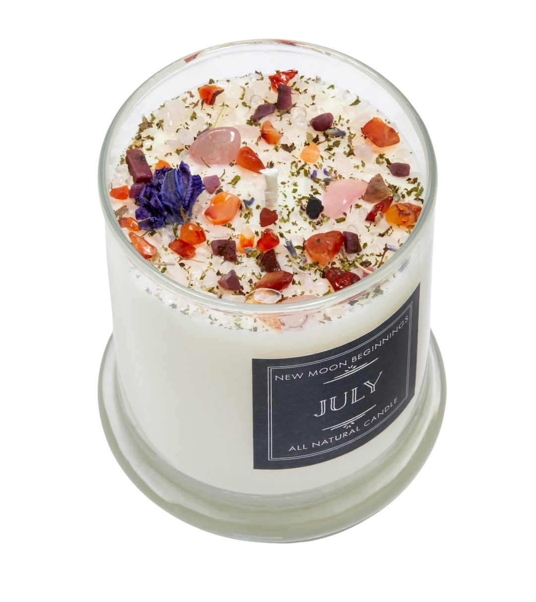 July Candle - Handmade Birthstone & Birth Month Candle - July ...