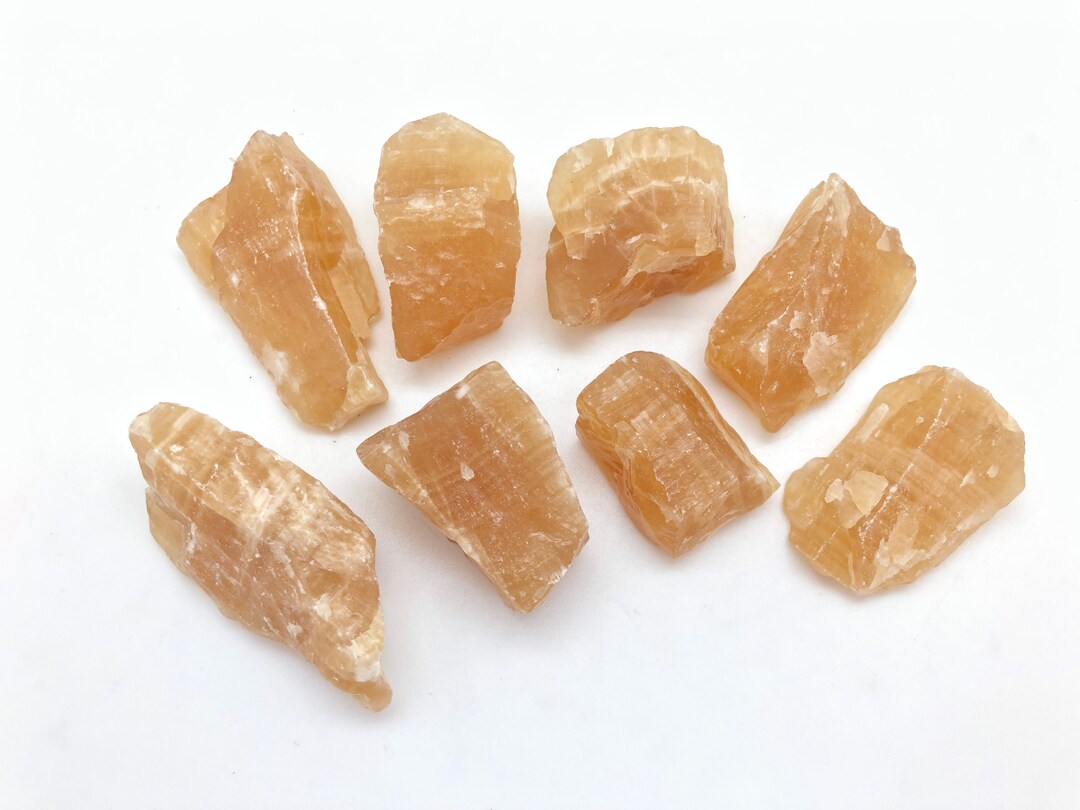 Raw Honey Calcite Stone - Rough Honey Calcite Crystal - Golden Calcite ...