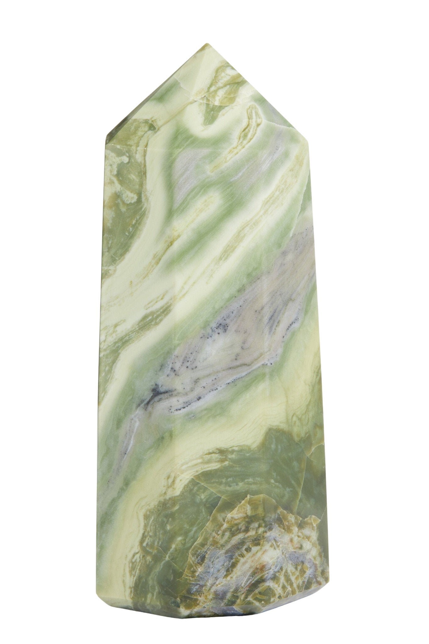 Infinite Stone Tower Infinite Serpentine Crystal Point - Etsy UK