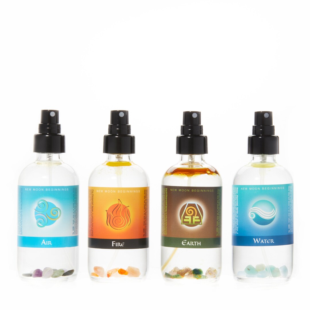 Four Elements Spray 4oz Set Room Spray Aromatherapy Spray Essential ...