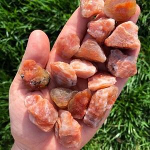 Raw Sunstone Crystal Grade AAA Raw Sunstone Stone Rough - Etsy