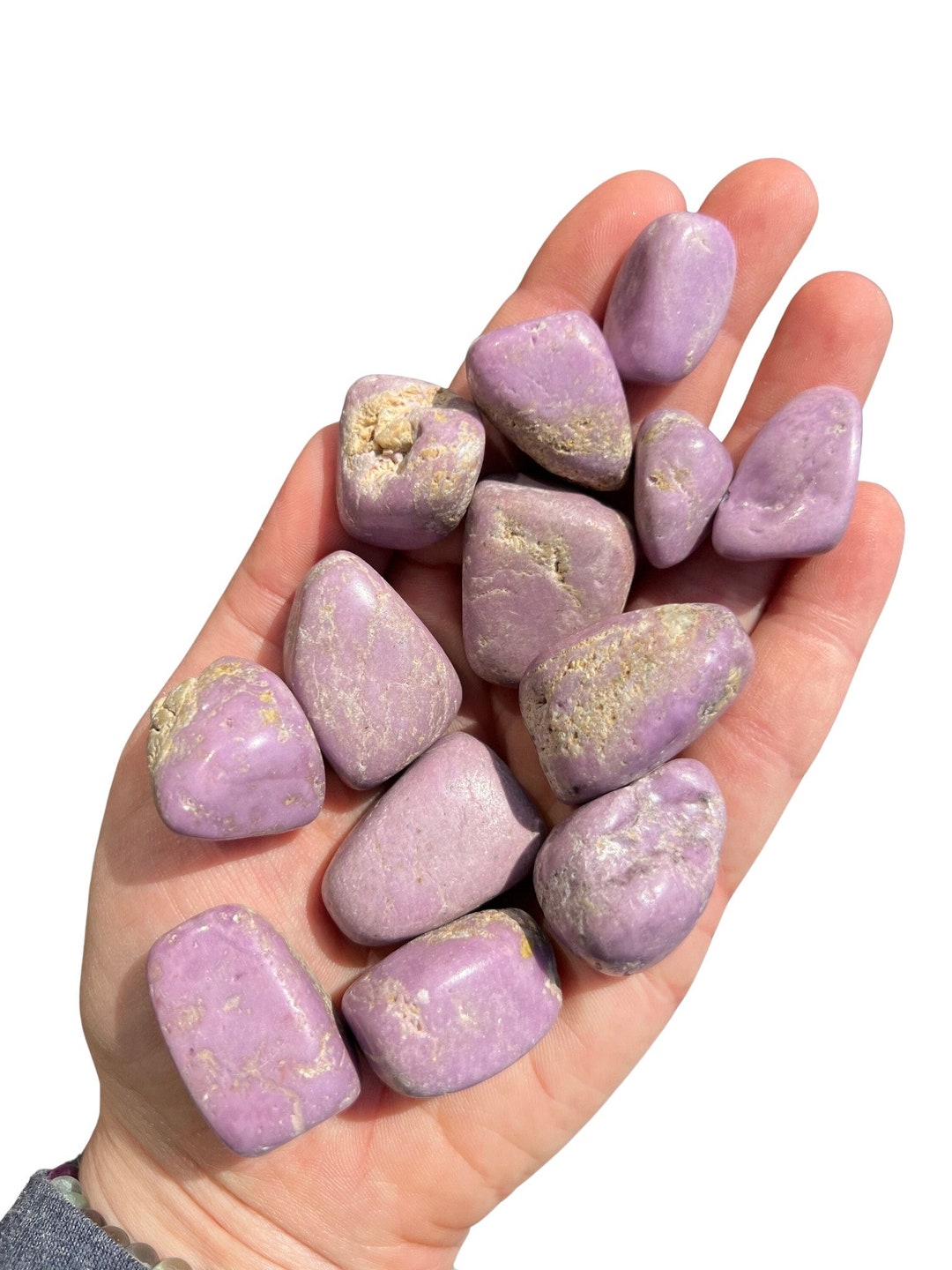 Phosphosiderite Tumbled Stone - Multiple Sizes Available - Tumbled ...