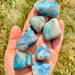 Blue Lace Agate Tumbled Stone Grade A Multiple Sizes Available Tumbled ...