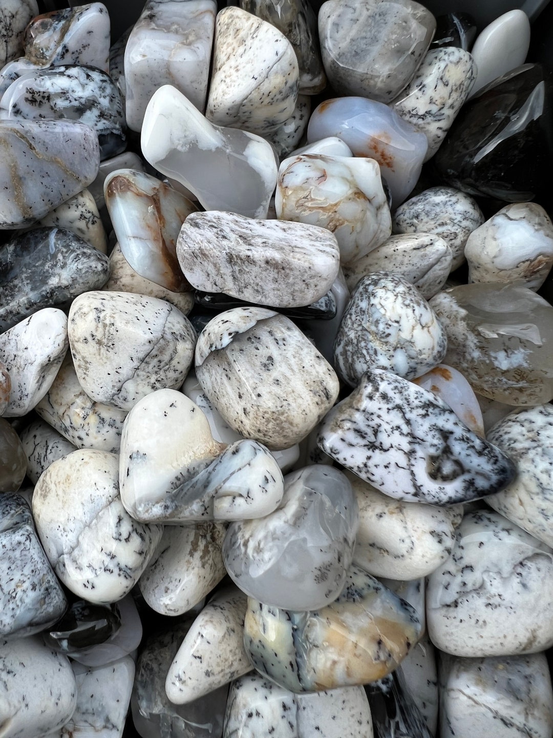 Merlinite Tumbled Stone - Multiple Sizes Available - Tumbled Merlinite ...