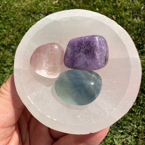 Attention & Focus Crystal Set - Healing Crystals and Stones - Tumbled ...