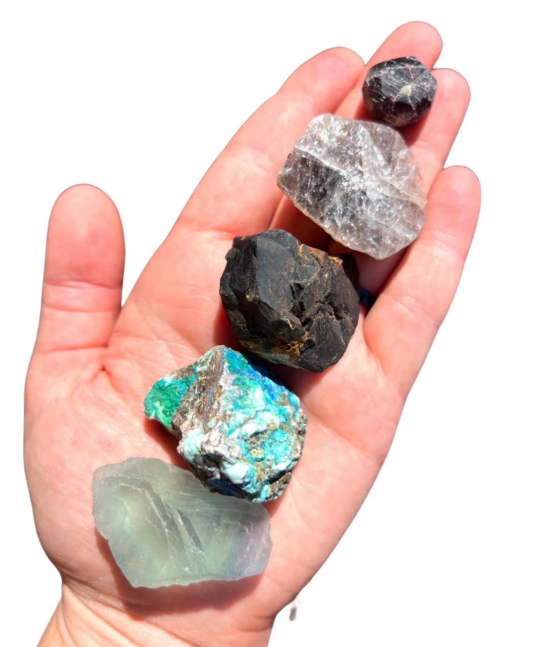 Capricorn Zodiac Crystal Set Raw Capricorn Zodiac Crystals Metaphysical ...