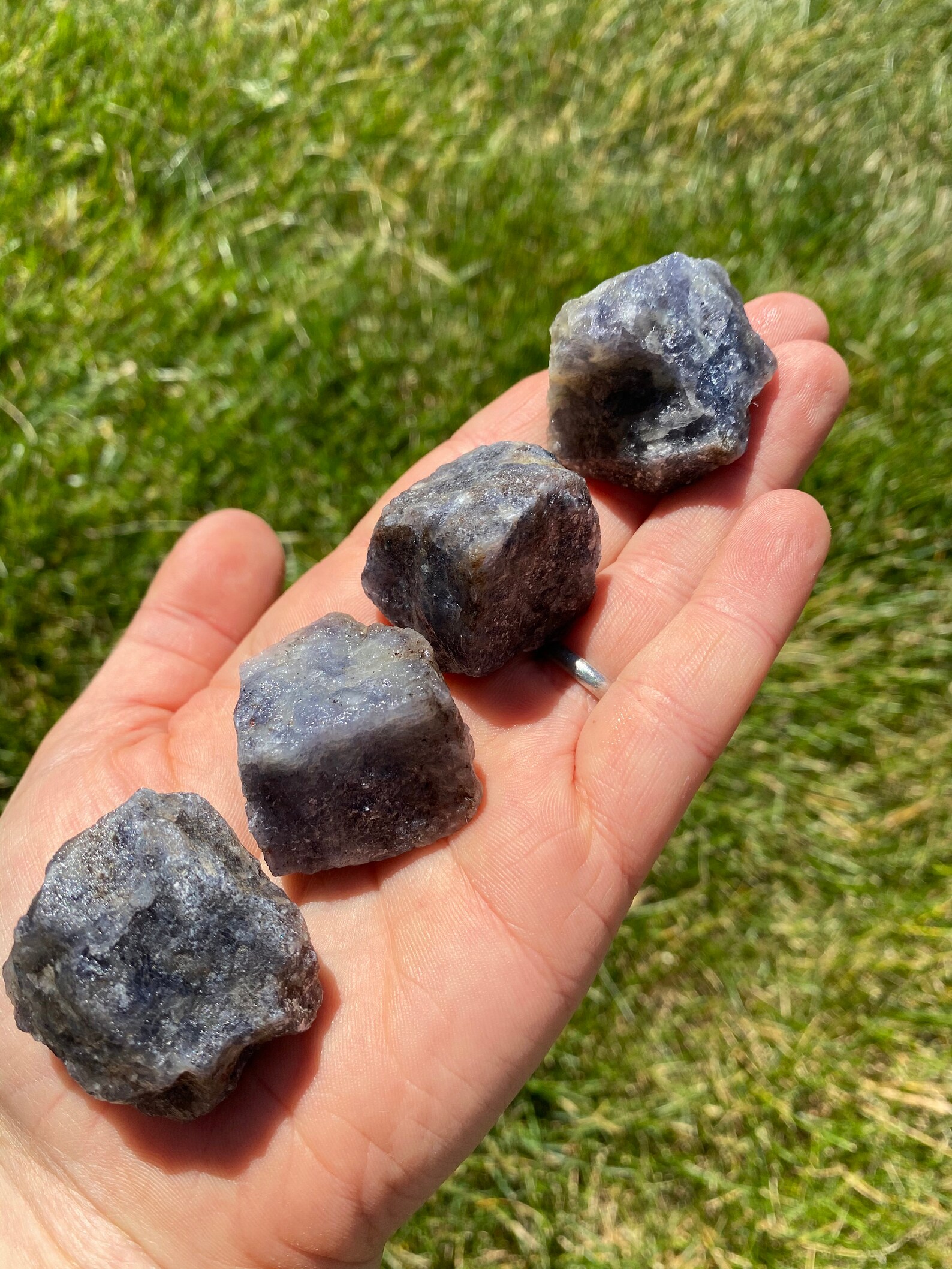 Raw Iolite Stone .5 to 2 Raw iolite Crystal | Etsy