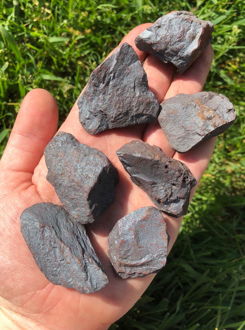 Raw Hematite Stone Hematite Rough Hematite Crystal | Etsy