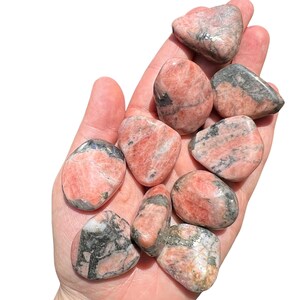 Triplite Wagnerite Pyrite Tumbled Stone - A Grade - Rare - Multiple ...