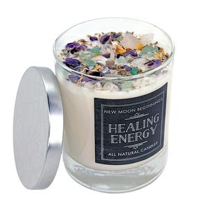 Healing Energy Candle - Negative Energy Cleansing - Soy Aromatherapy ...