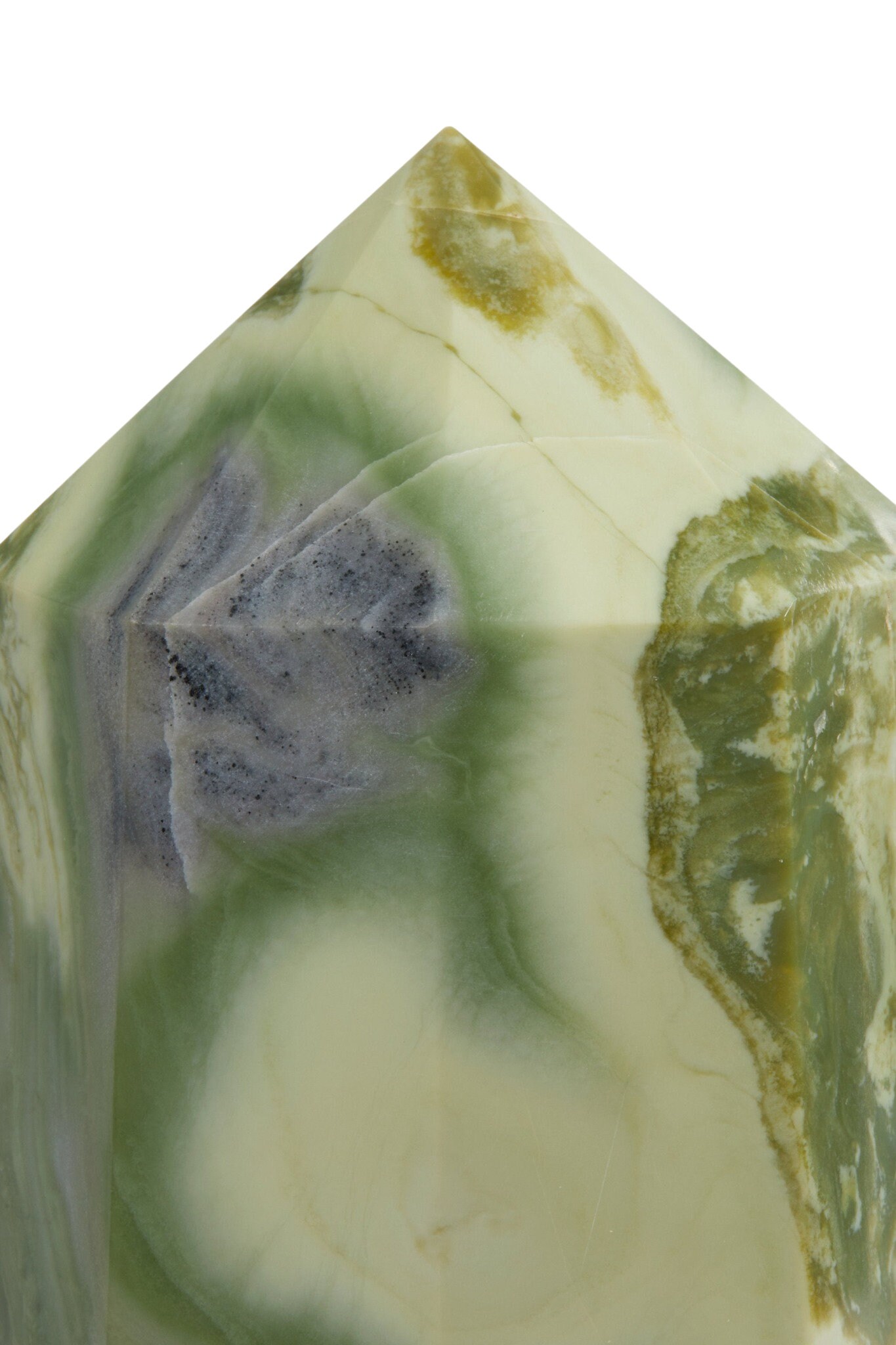 Infinite Stone tower infinite Serpentine crystal point | Etsy