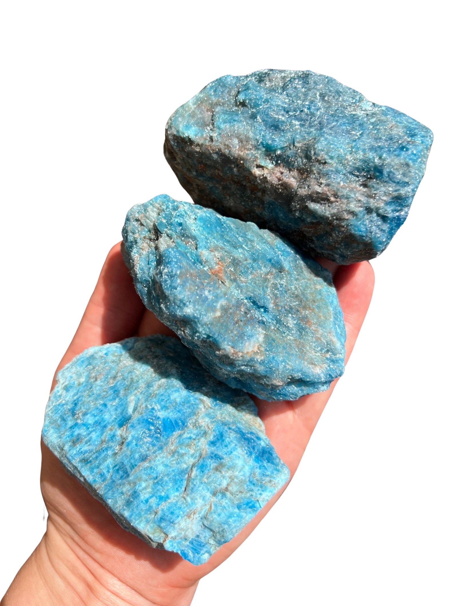Raw Apatite Crystal Blue Apatite Natural Apatite Rough - Etsy