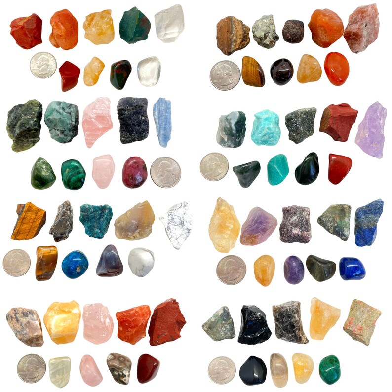 Zodiac Crystal Set 12 Zodiac Signs Crystal Set Healing - Etsy