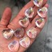Angel Aura Quartz Crystal Heart Tumbled Aura Quartz Angel Aura Stone ...
