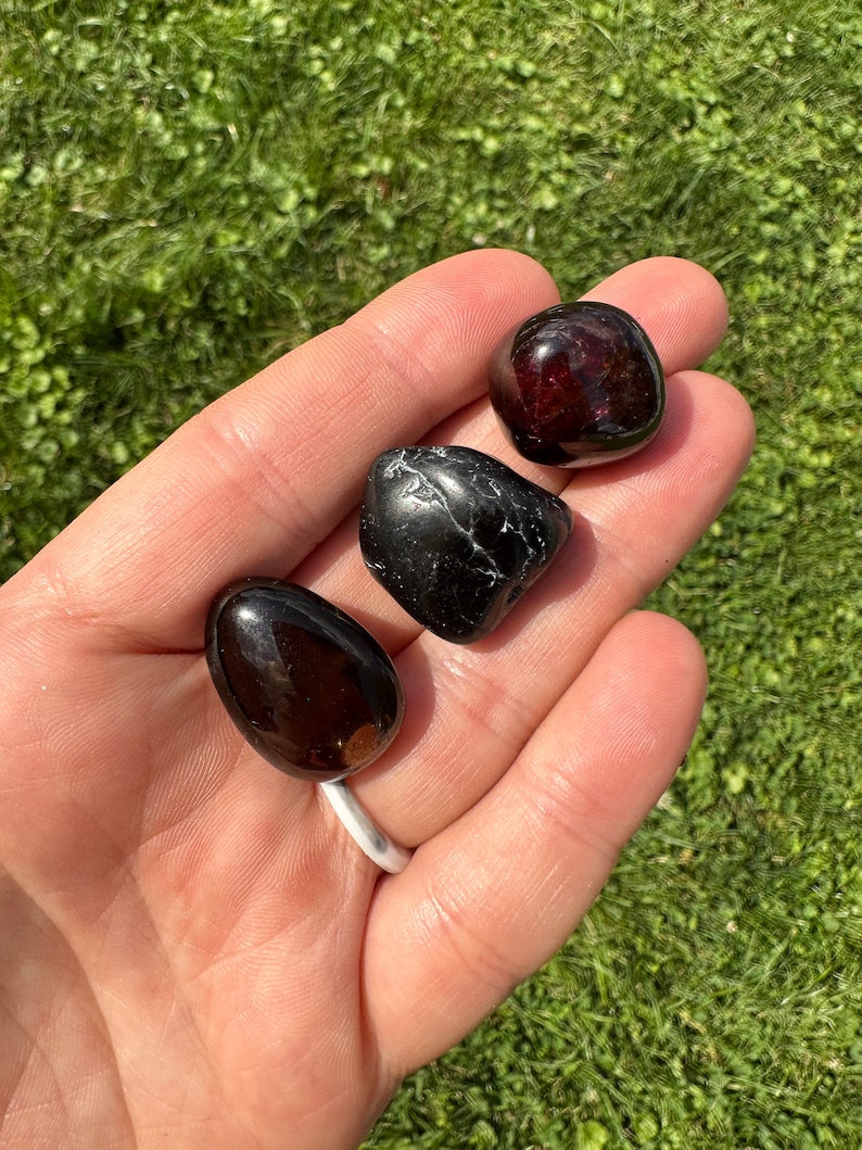 Root Chakra Stone Set - Crystals Set - Grounding Chakra Set - Muladhara ...