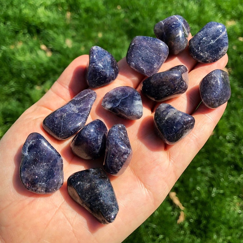 Iolite Stone - Etsy