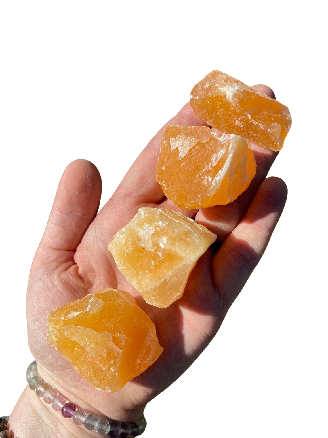 Raw Orange Calcite sizes .5 to 5 Orange | Etsy