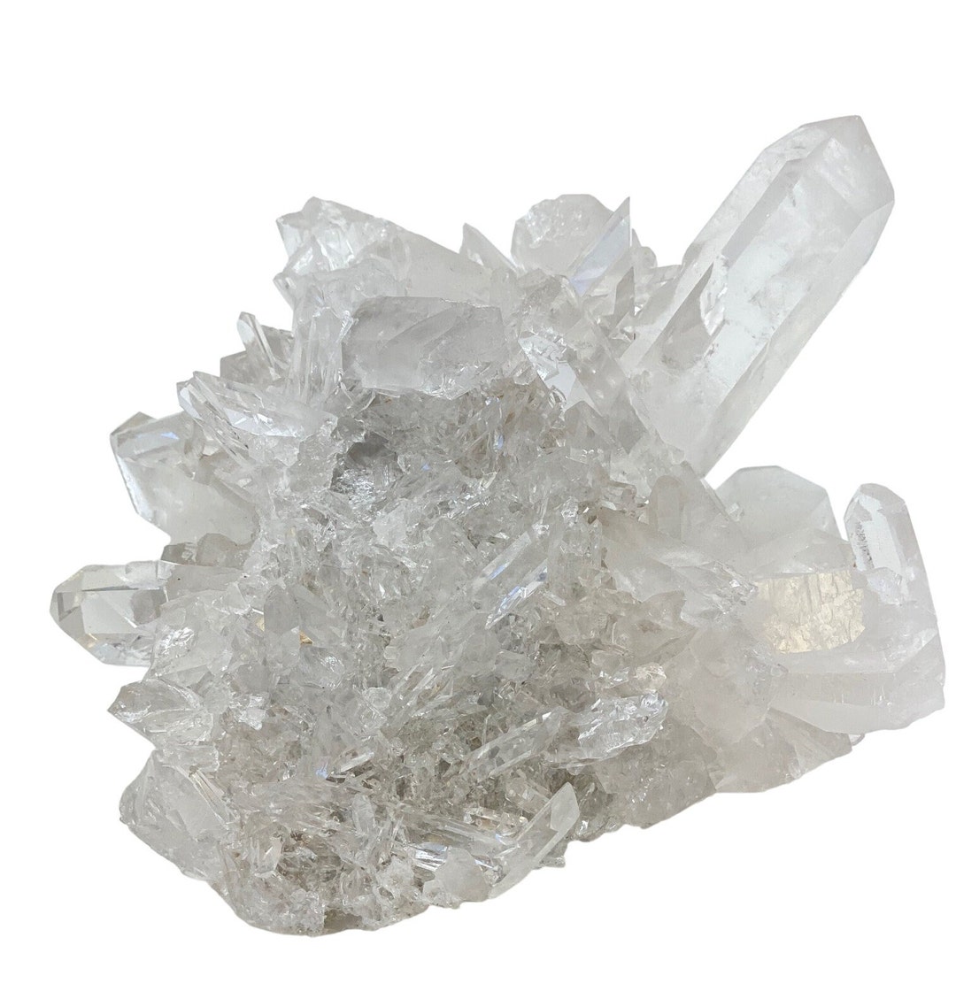 Raw Clear Quartz Cluster - Extra Quality Quartz Cluster - Crystal ...