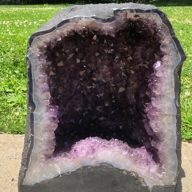 Raw Amethyst Crystal - Etsy