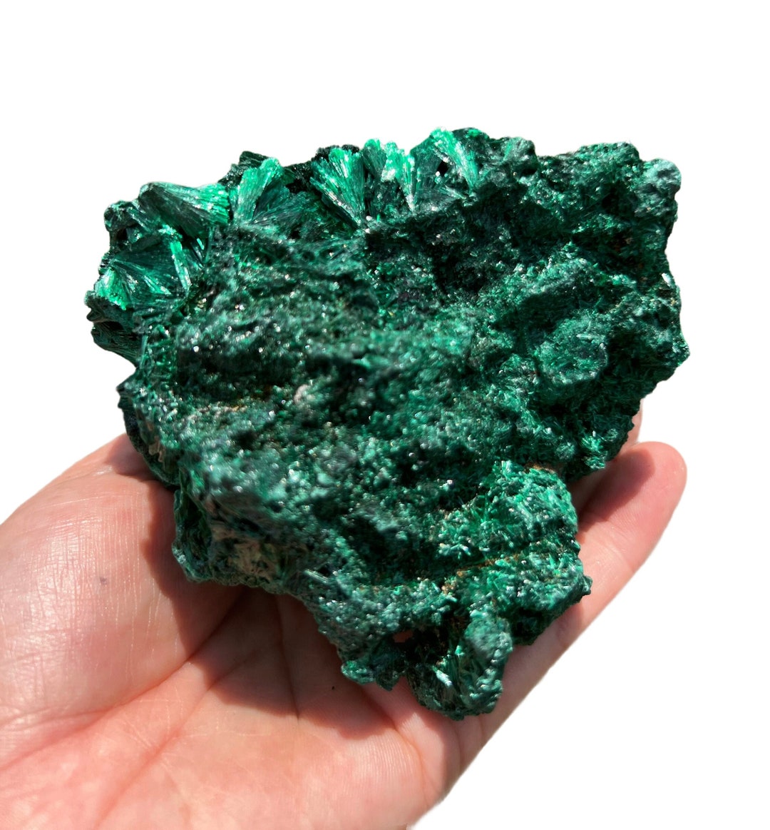 Raw Velvet Malachite - Genuine Malachite Crystal - Raw Malachite ...