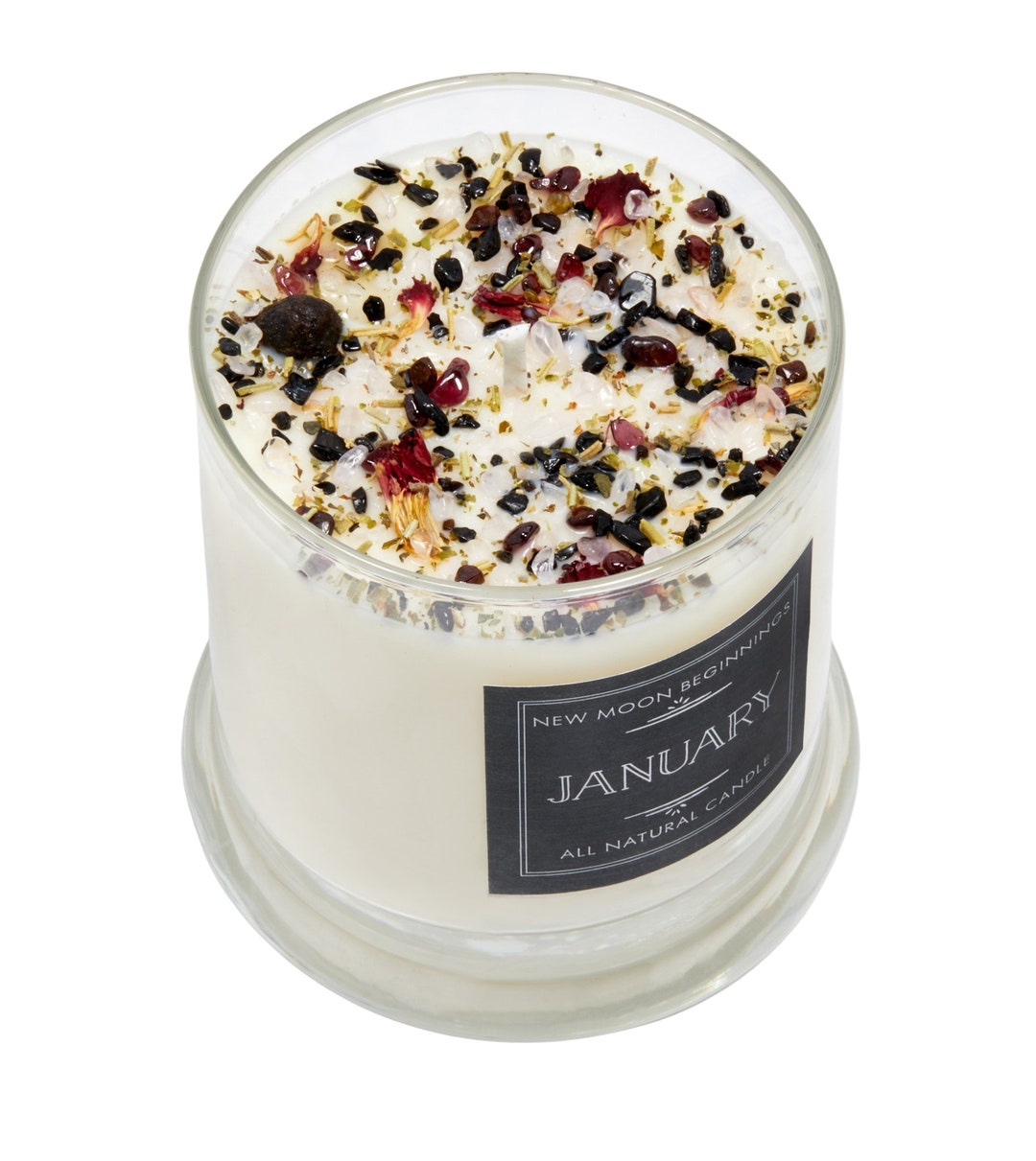 January Candle - Handmade Birthstone & Birth Month Candle - Winter ...