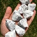 Raw White Howlite Stone White Howlite Crystal Rough White Howlite ...