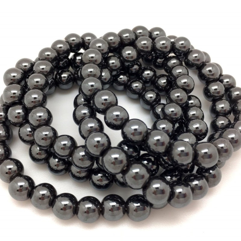 Hematite Bracelet - Etsy