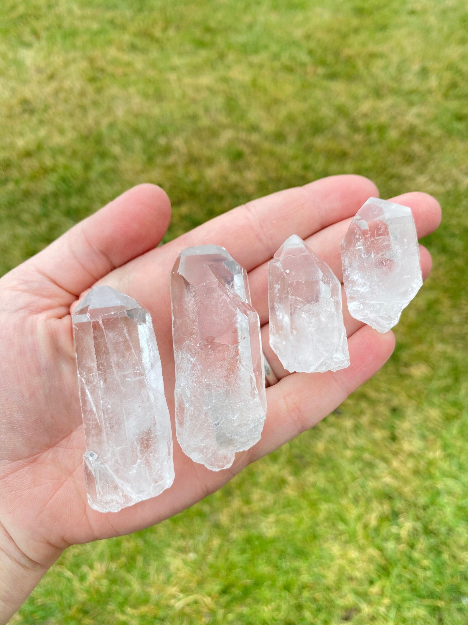 Clear Quartz Crystal Raw Quartz Point Crystal 1 5 Raw Clear Quartz ...