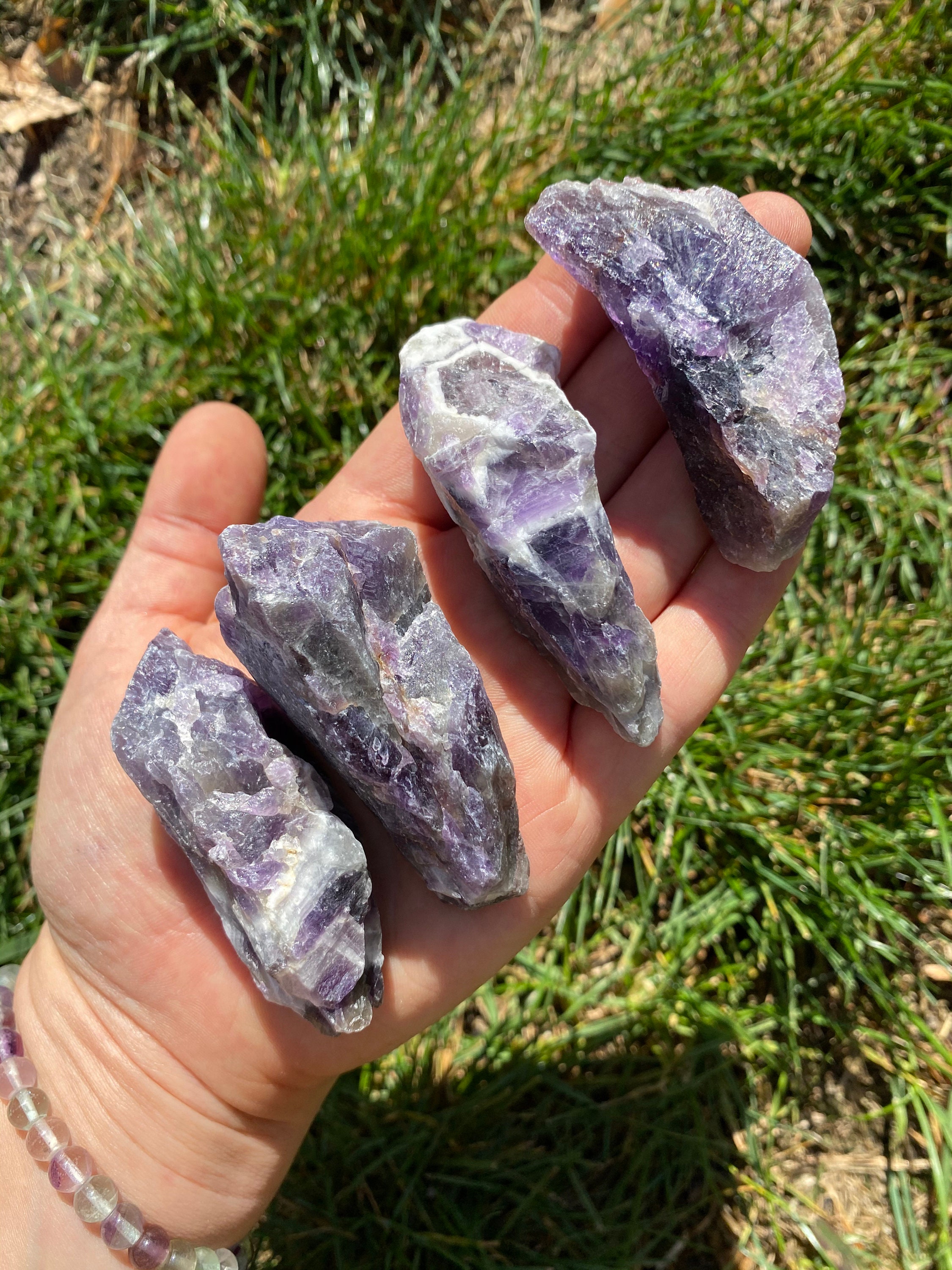 Raw Amethyst Crystal A Grade Natural Amethyst Amethyst | Etsy