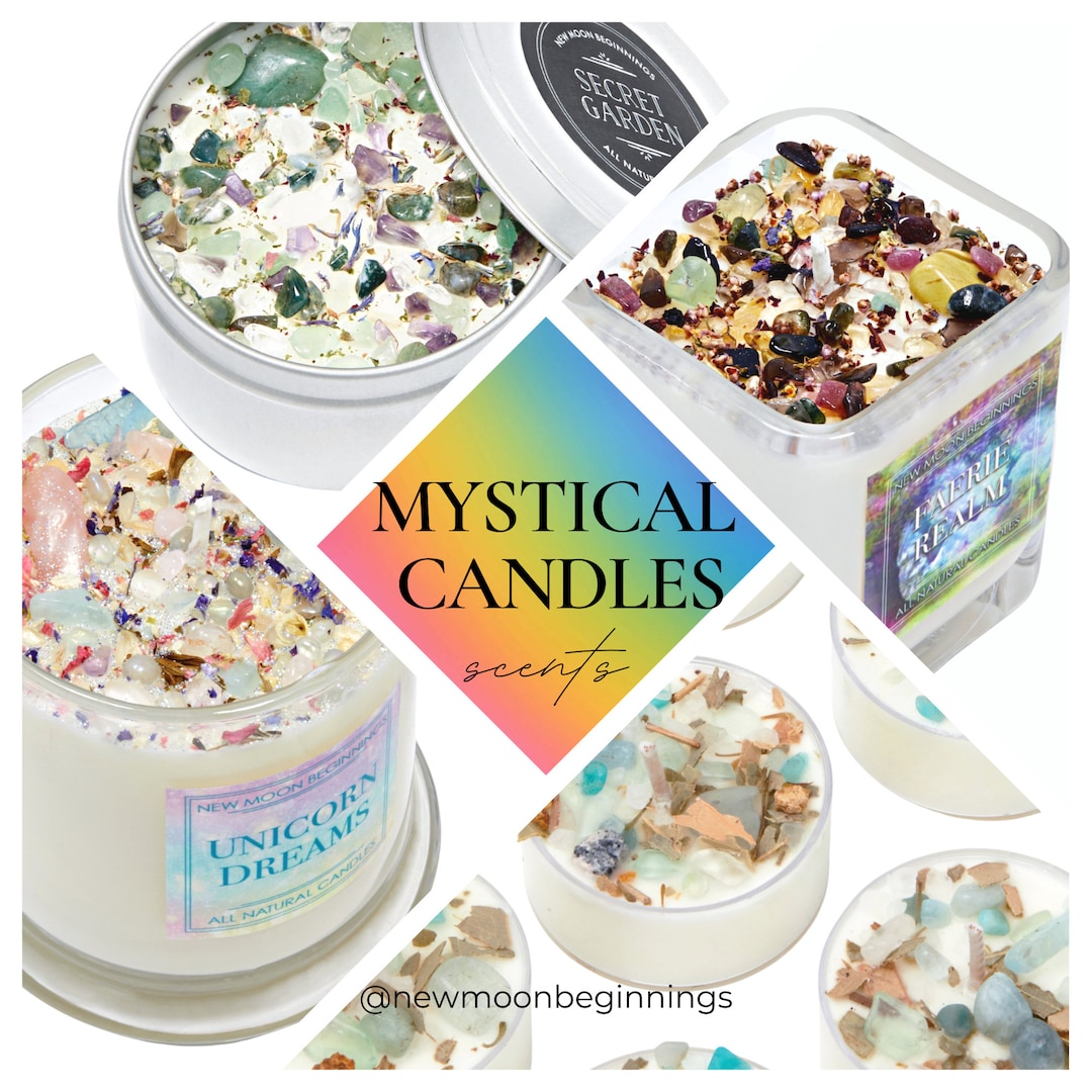 Mystical & Magical Candles - Mythical Creatures Gift - Unicorn Candles ...