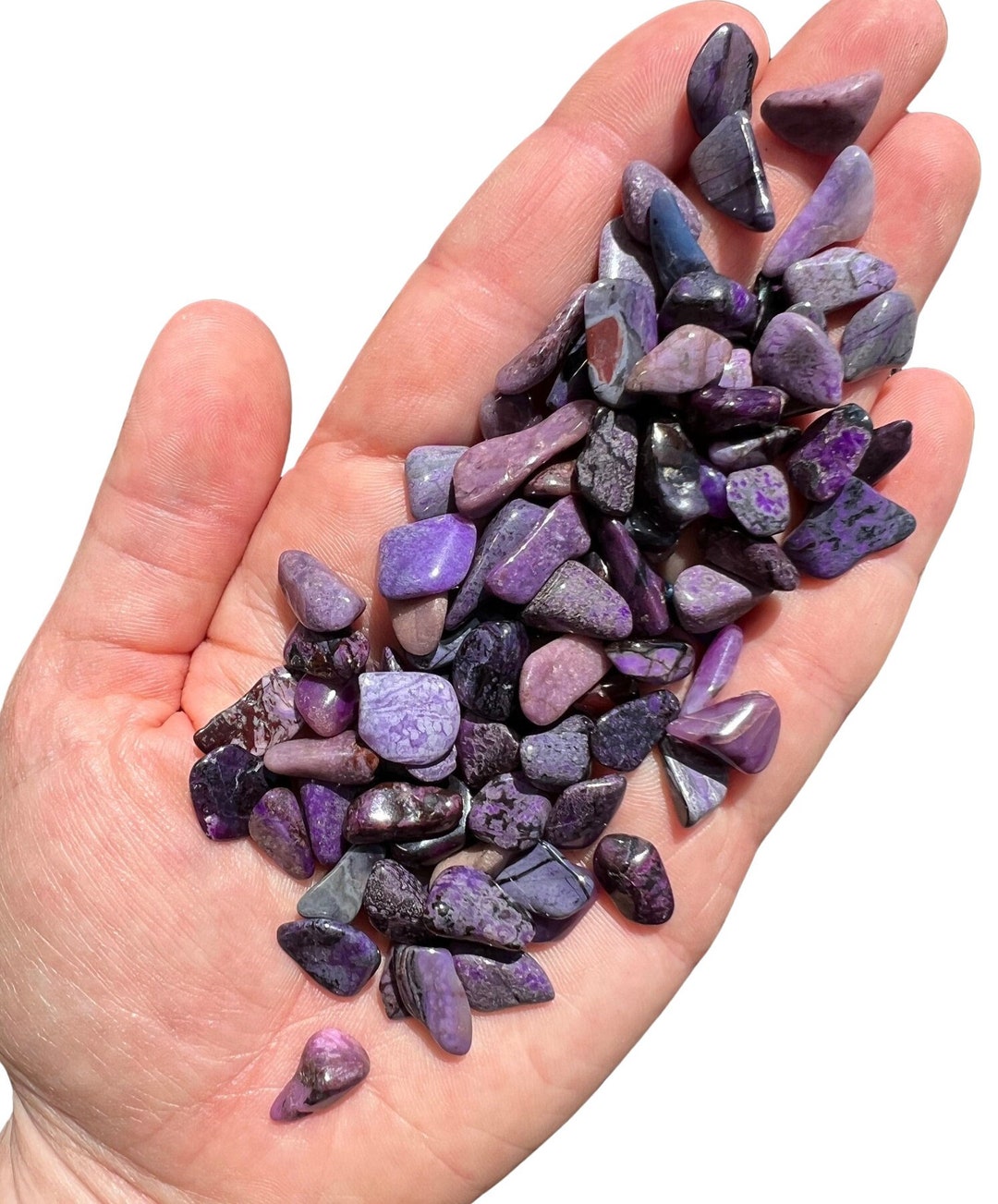 Sugilite Tumbled Stone - Multiple Sizes Available - Mix Grade - Tumbled ...