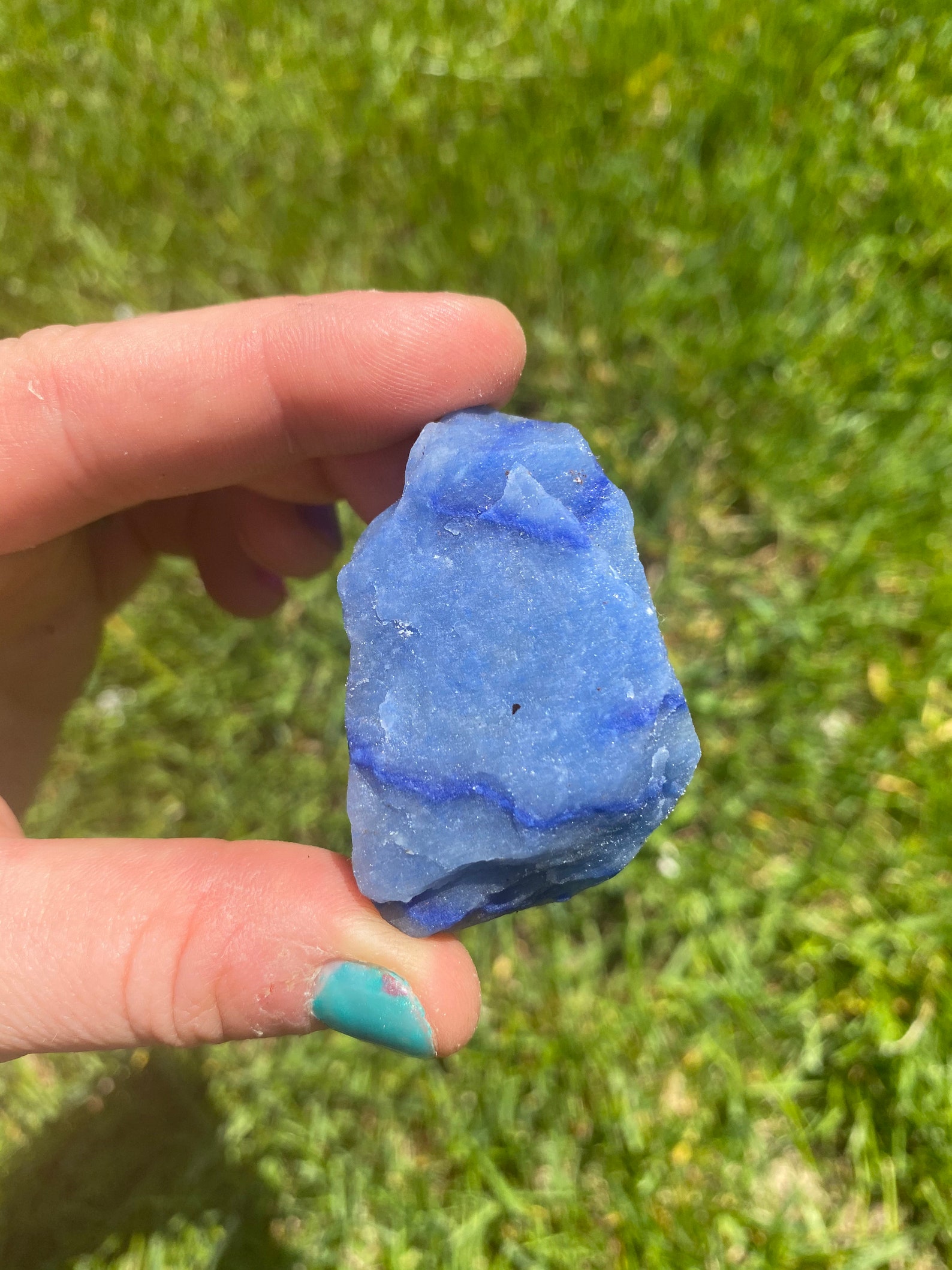 Raw Blue Aventurine Stone 1 2.5 healing | Etsy
