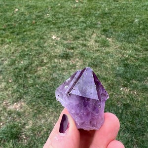 Raw Amethyst Crystal Point With Root (~1" - 4") - Amethyst Points - Raw ...