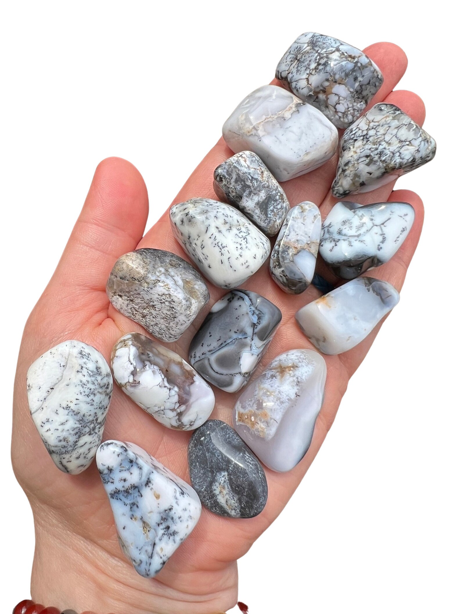 Merlinite Tumbled Stone - Multiple Sizes Available - Tumbled Merlinite ...