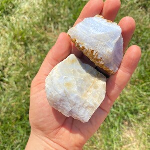 Raw Blue Lace Agate Stone Rough Blue Lace Agate Healing - Etsy