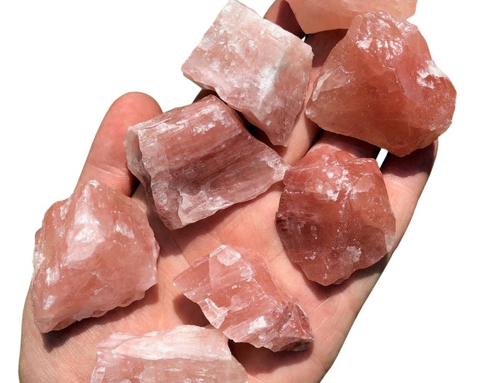 Raw Red Calcite Rough Red Calcite Raw Red Calcite Stone - Etsy