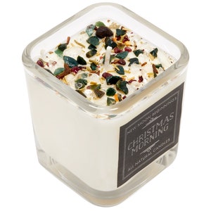 Christmas Morning Candles - Holiday Crystal Candle - Christmas Candle ...