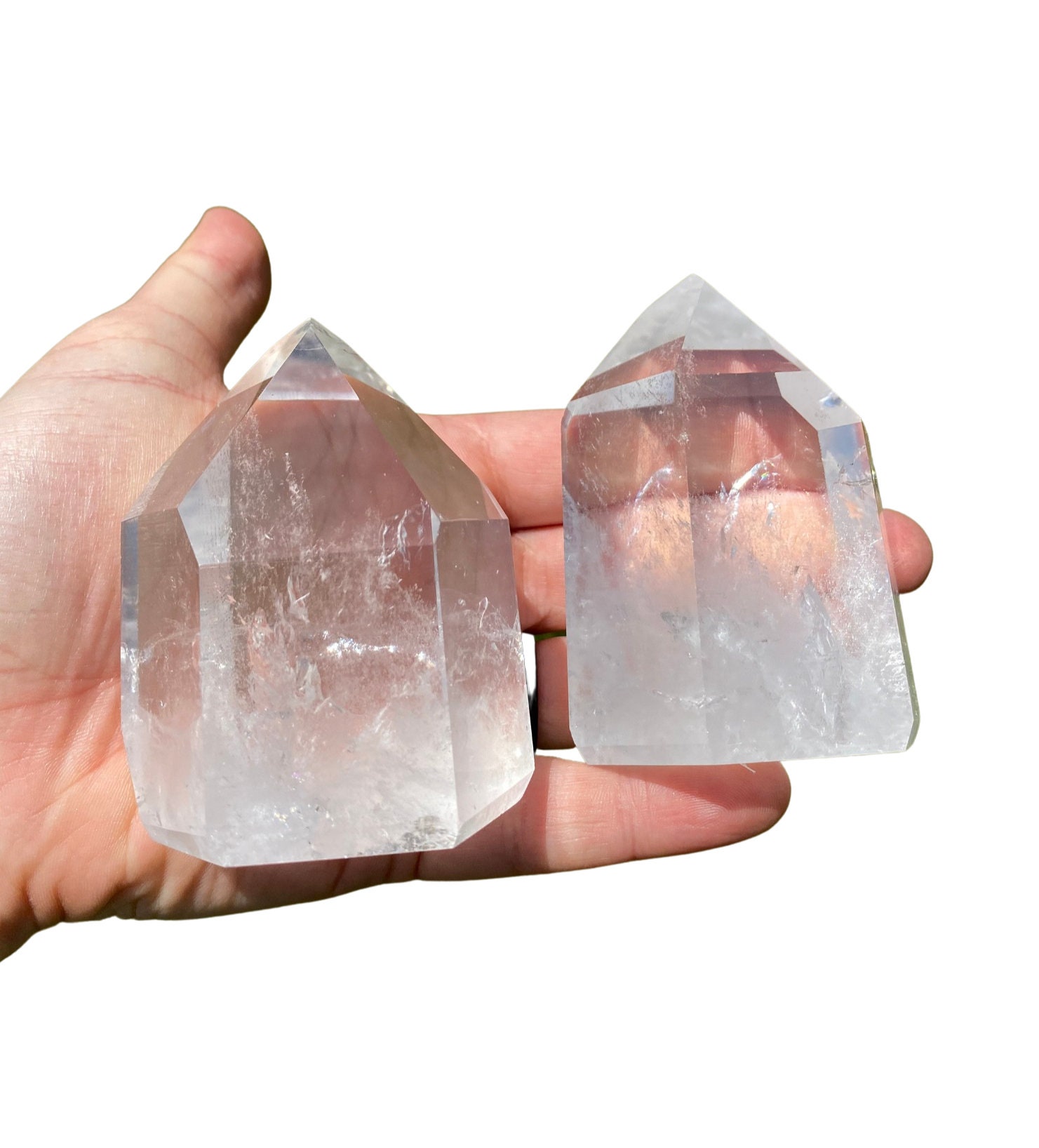 Large Clear Quartz Crystal Point 1 3 AA Grade | Etsy