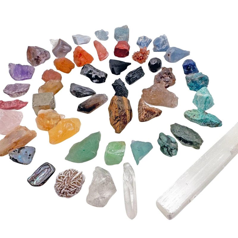 Starter Raw Crystal Set - Etsy UK