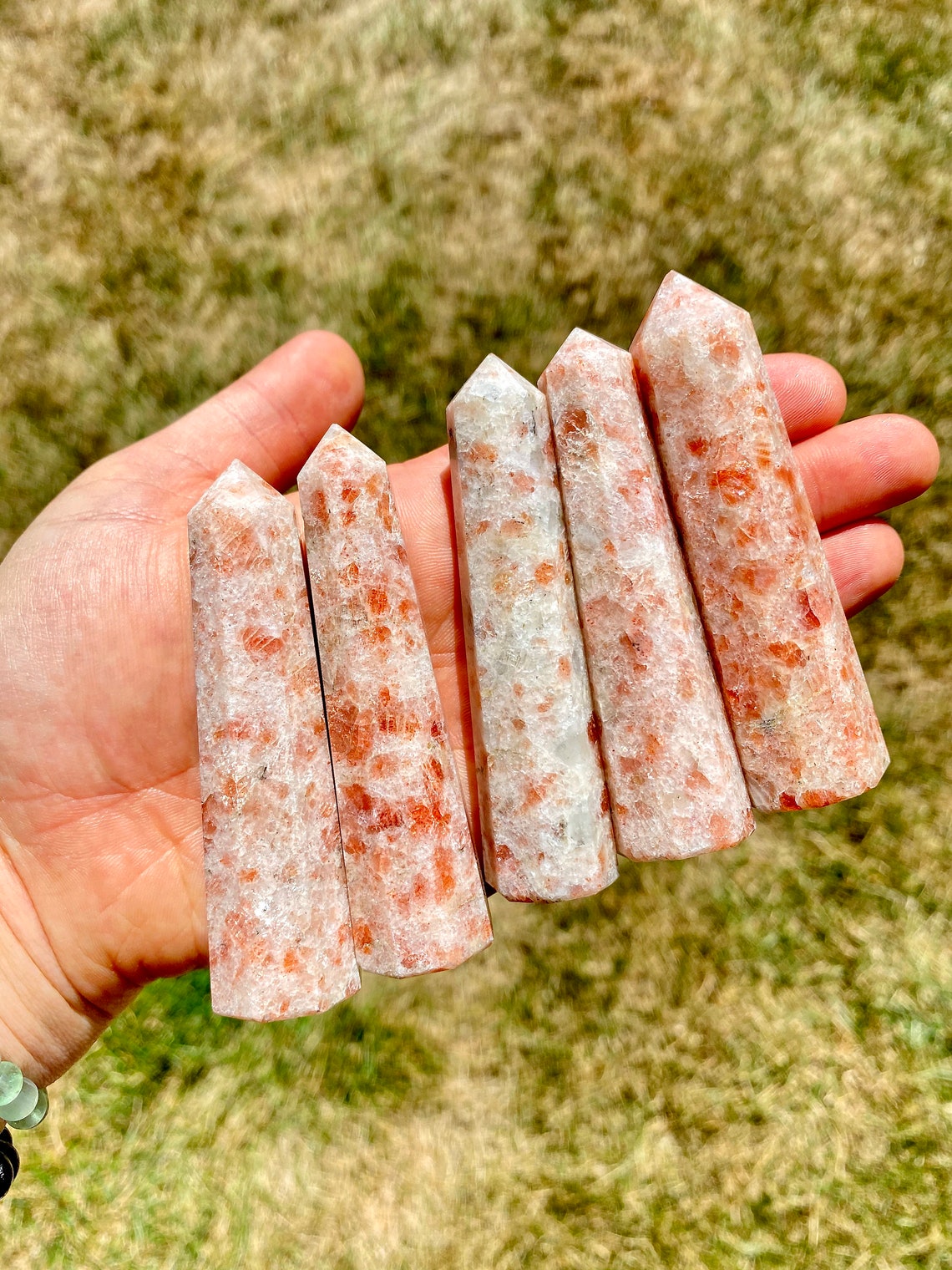 Sunstone Point (2" - 5") Sunstone Crystal Point - Sunstone Stone Point ...