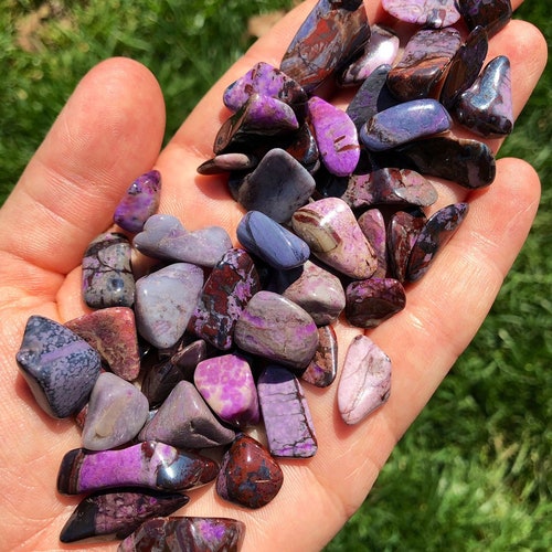 Sugilite Large Tumbled A-P | Etsy