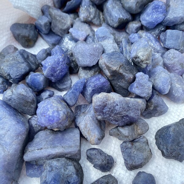 Raw Semi Precious Gemstones - Etsy