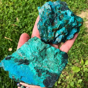 Raw Chrysocolla Stone From Peru - Rough Chrysocolla - Raw Stones ...