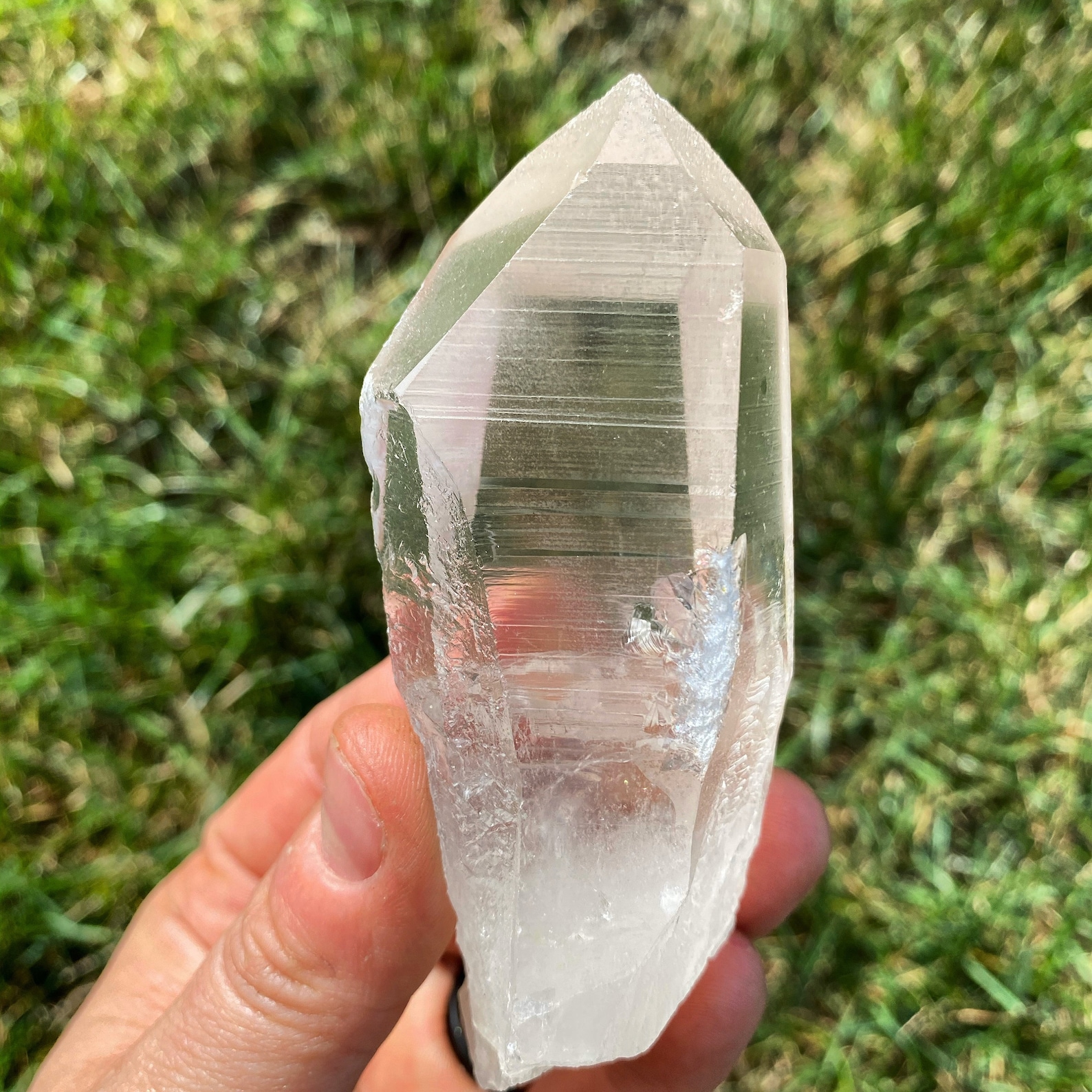 Large Lemurian Crystals Lemurian Quartz Crystal Point - Etsy