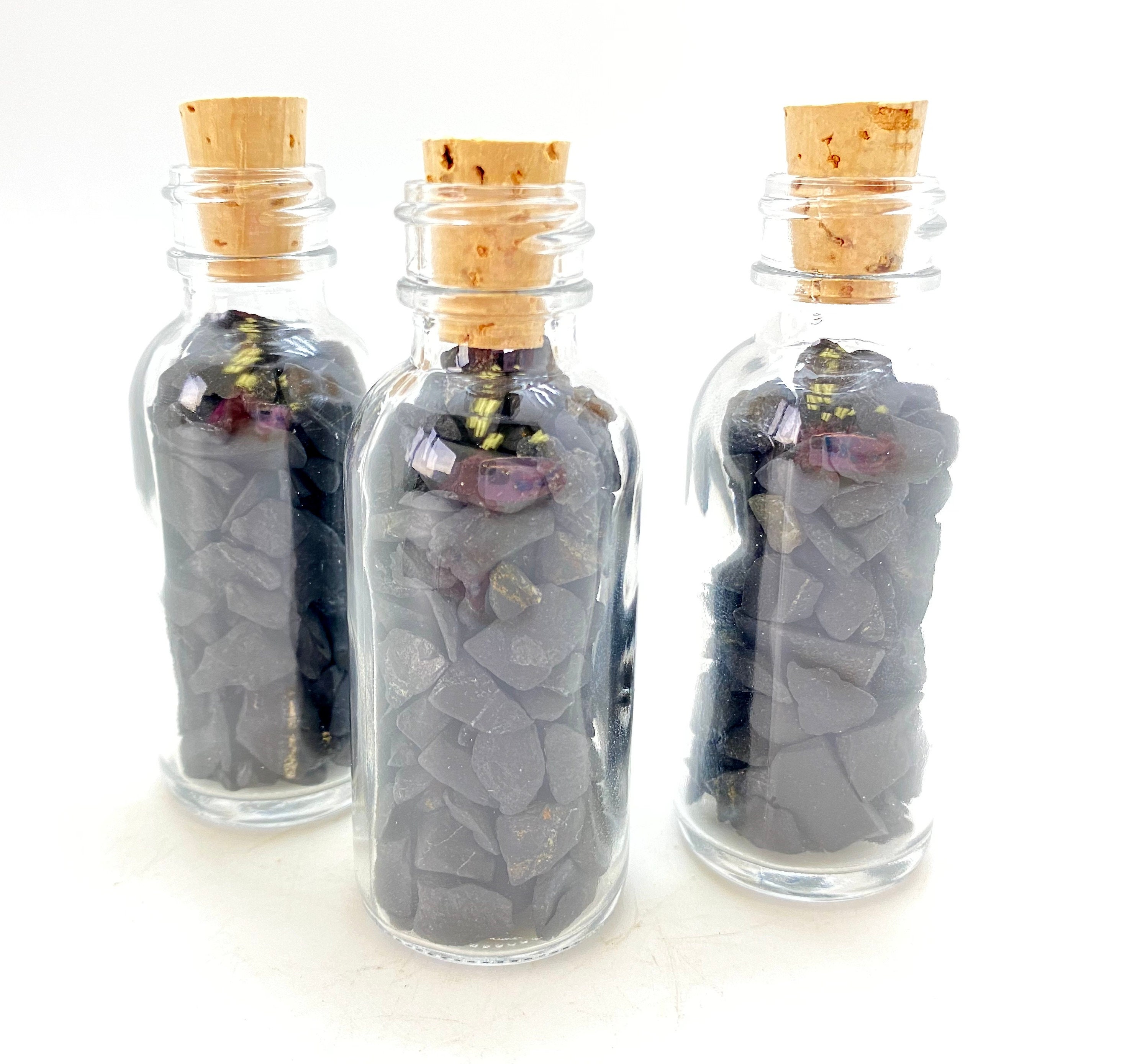 Shungite Crystal Bottle Shungite Stone Bottle Shungite | Etsy