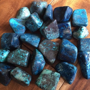 Shattuckite Tumbled Stone - Multiple Sizes Available - Tumbled ...